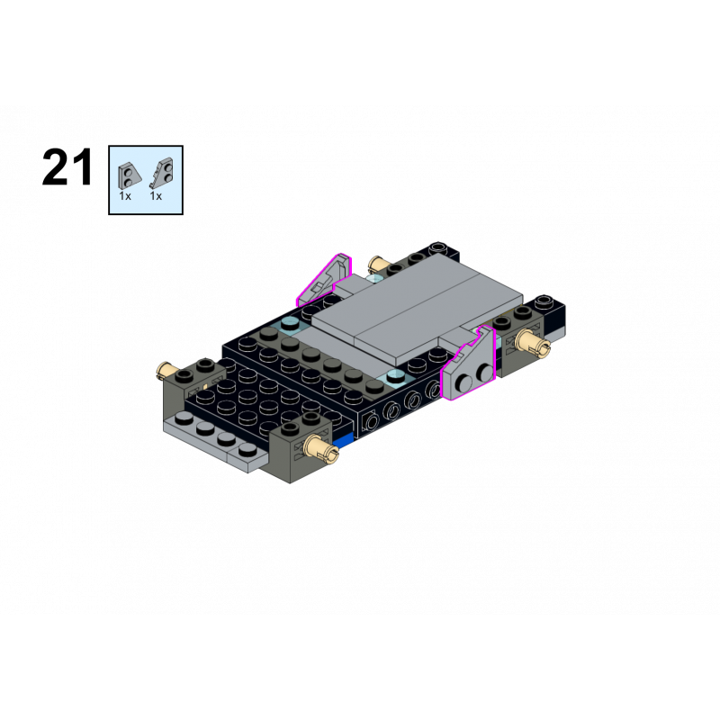 Speed Truck Lego 76917 alternate build 6