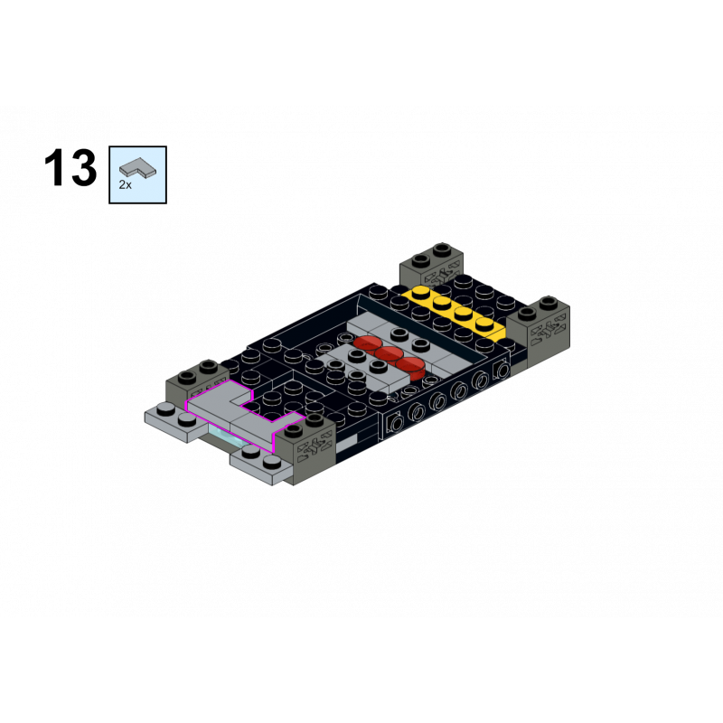 Speedster Lego 76917 alternate build 5