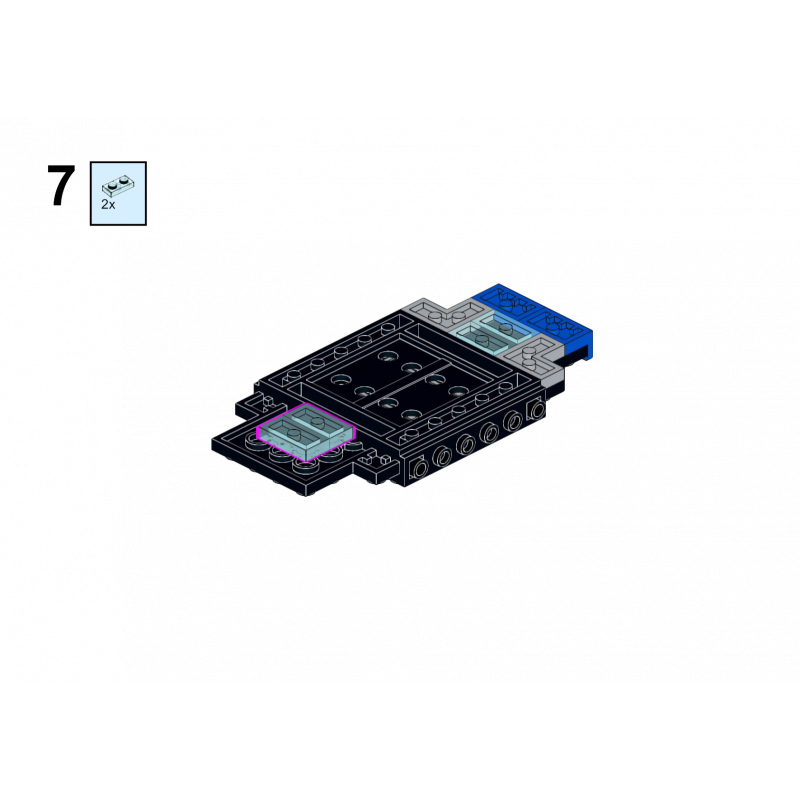 Truck Lego 76917 alternate build 3